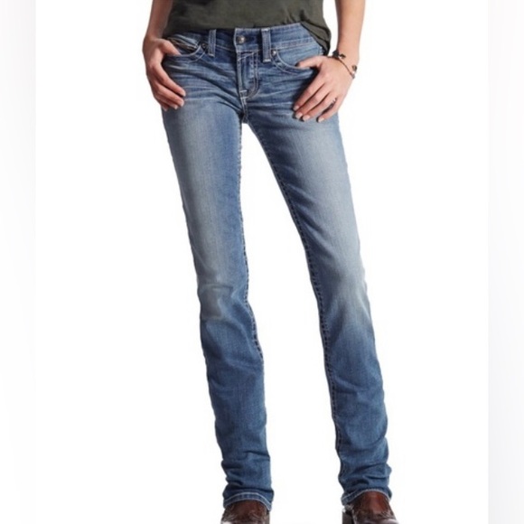 Ariat | Jeans | Ariat Real Denim Rainstorm Straight Icon Riding Jeans ...